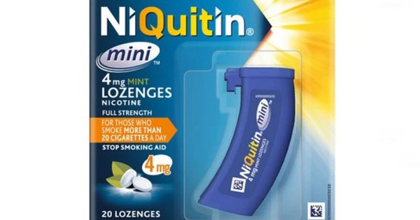 Niquitin Mini 4mg Mint Lozenge 20 | dPharmacy | Ireland