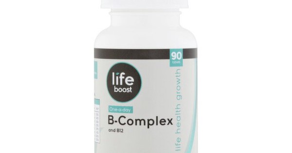 Life Boost One A Day B-Complex & B12 – Energy & Nerve Support