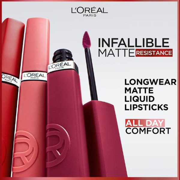 Loreal Infallible Matte Lipstick 120 Major Crush | dPharmacy