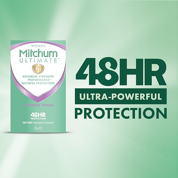 Mitchum Ultimate Shower Fresh Cream Deodorant 45g