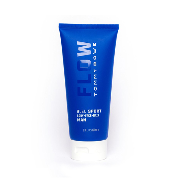 Tommy Bowe Flow Bleu Sport Face Body Hair Wash 200ml