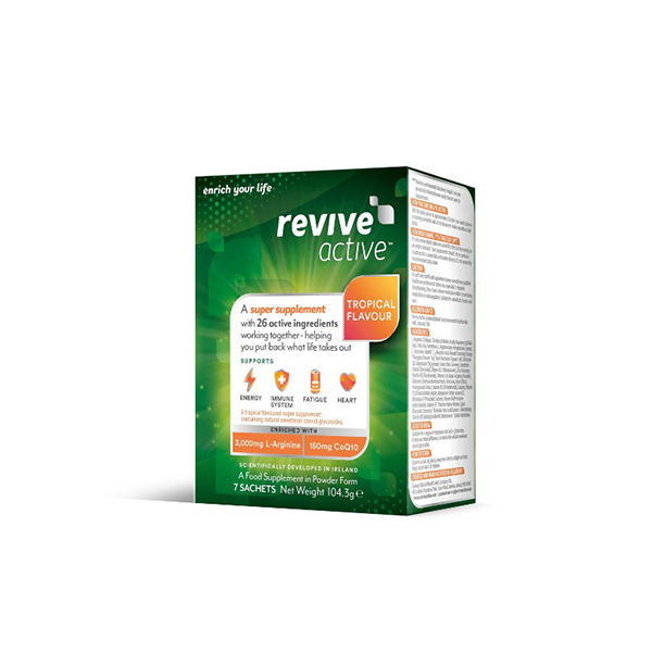 Revive Active Teen Revive Tropical Flavour (7 Days) | Daily Energy ...