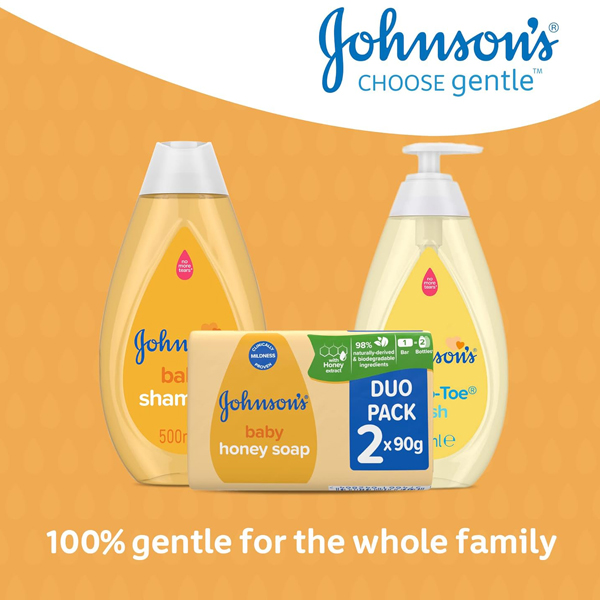 Johnson & Johnsons Honey Baby Soap