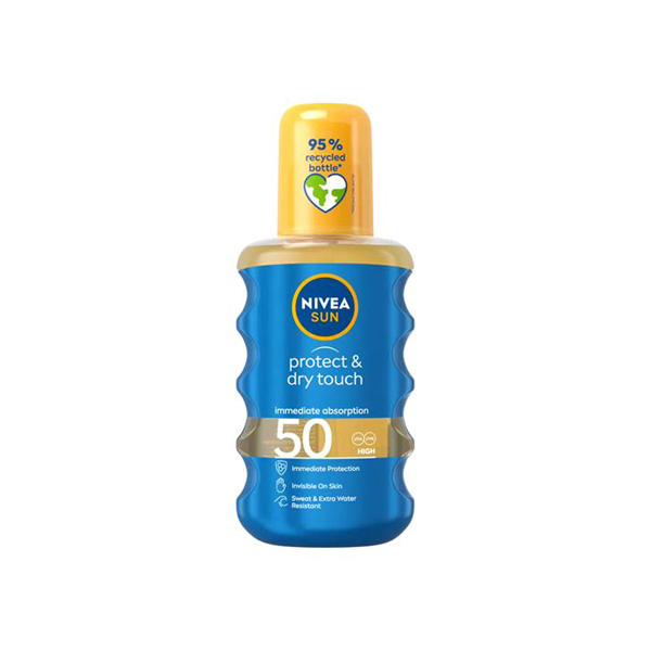 Nivea Sun Protect & Dry Touch Spray Spf 50 200ml
