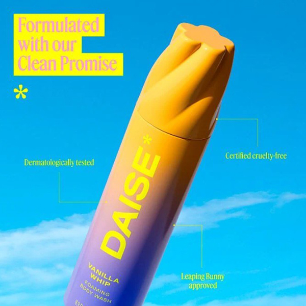 Daise Vanilla Whip Foaming Body Wash 265ml