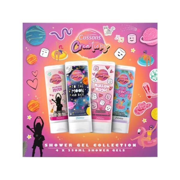 Cussons Creation 4 Piece Shower Gel Collection