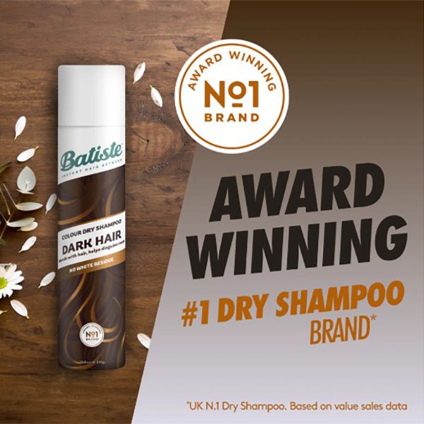 Batiste Dark Dry Shampoo 350ml