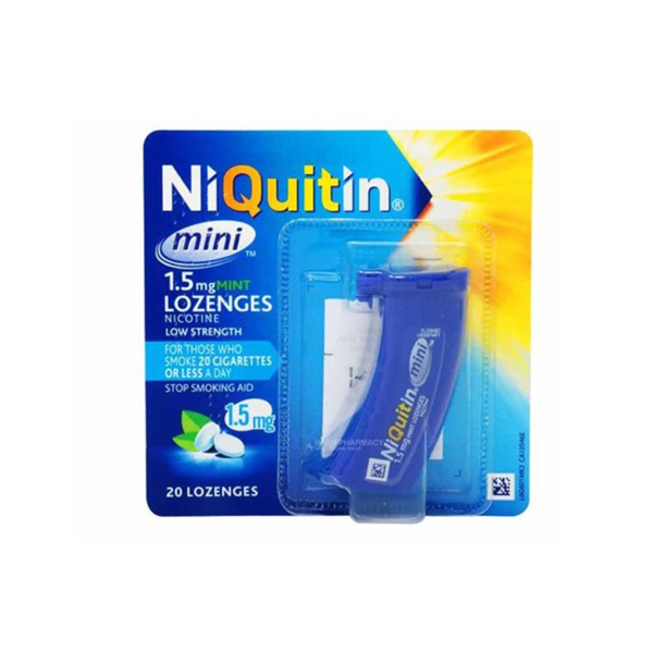 Niquitin Mini 2mg Lozenges 20 | dPharmacy | Ireland