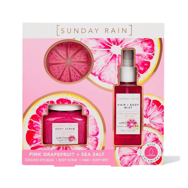 Sunday Rain Pink Grapefruit & Sea Salt Trio Gift Set