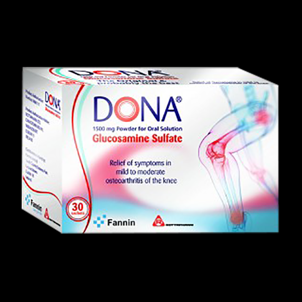 Dona Glucosamine Sulfate 1500mg – Joint & Cartilage Support