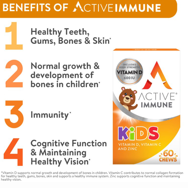 Active Iron for Kids – 30 Blackcurrant Chews | Gentle & Tasty Iron for ...