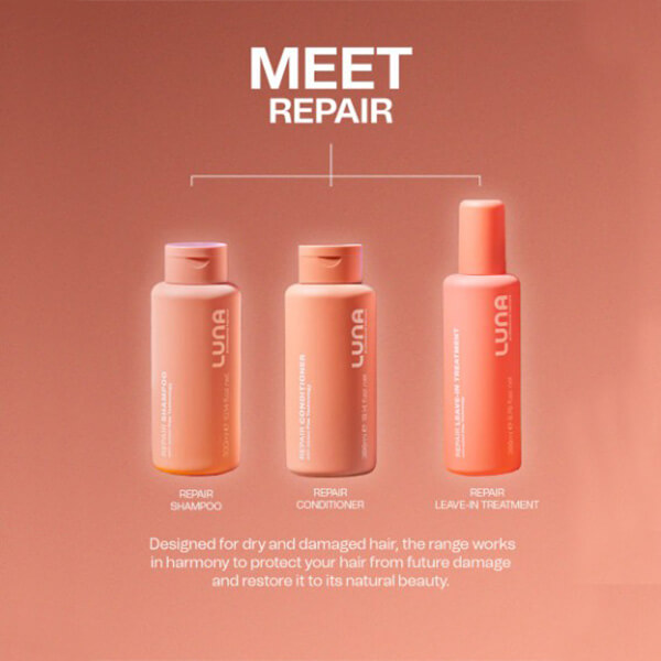 Luna Bounce Back Repair Hair Care Set