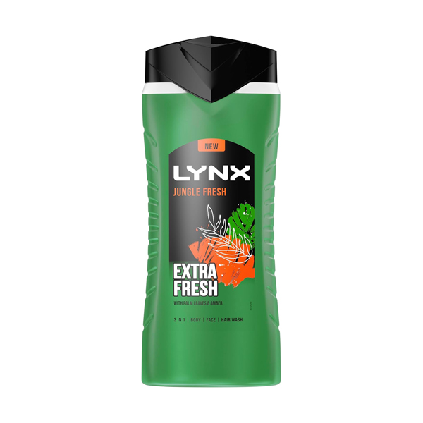 Lynx Jungle Fresh Twin Pack Mens 3 In 1 Shower | dPharmacy