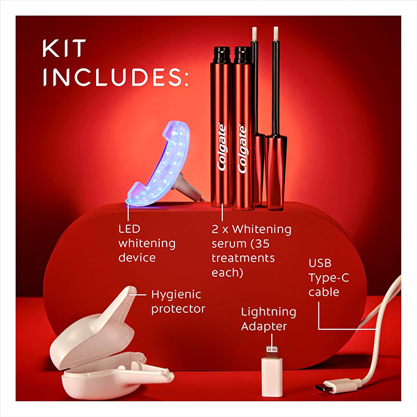 Colgate Max White Ultimate At Home Led Teeth Whitening Kit