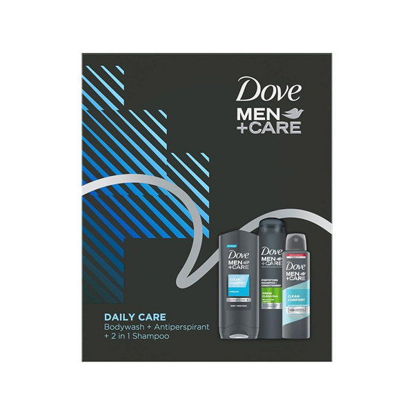 Dove Men Care Radiant Care Clean Comfort Trio Gift Set | dPharmacy ...